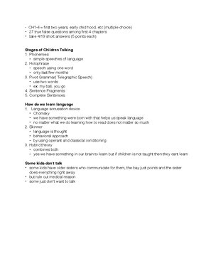 Identity class quiz w ans - Identity class quiz In middle childhood ...