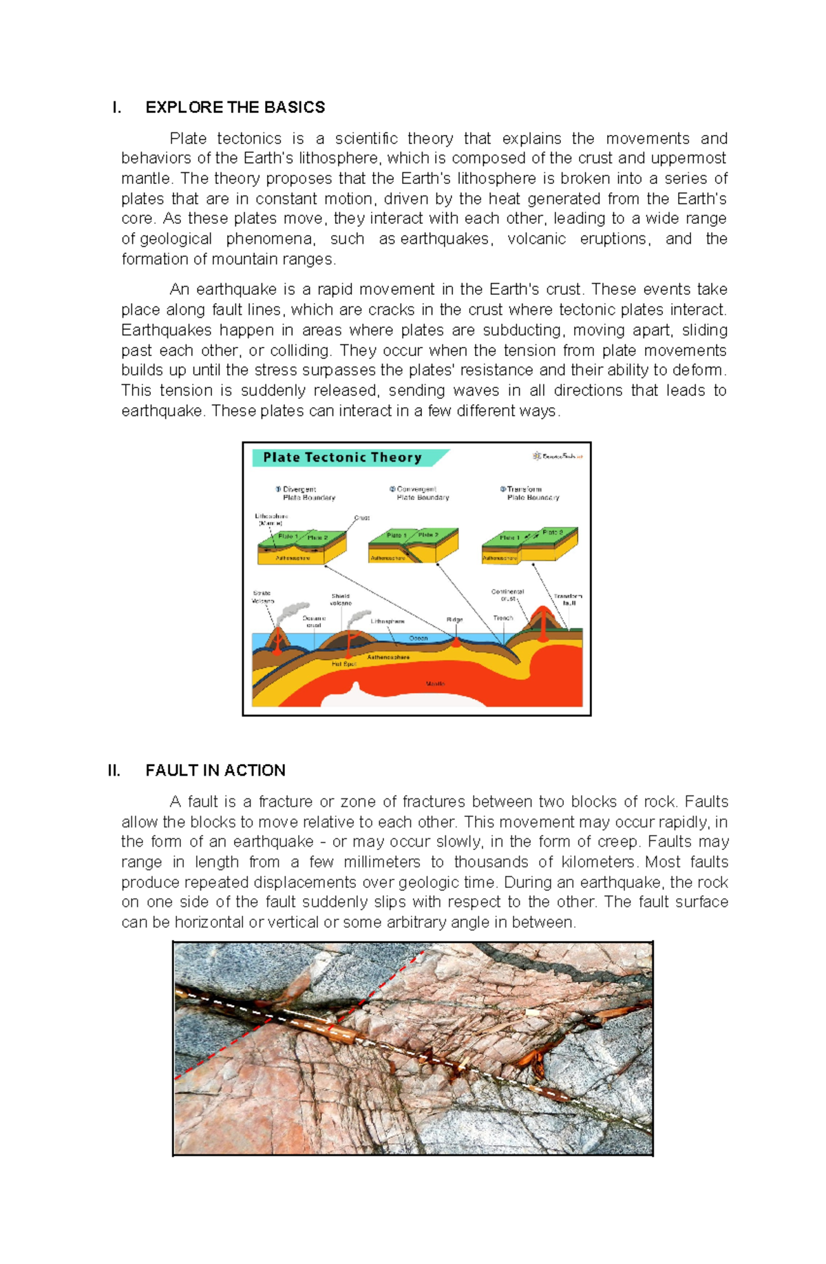 Assignment No. 1 - Lecture Note in Earthquake Engineering - I. EXPLORE ...