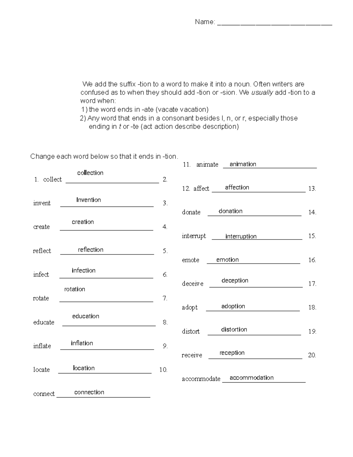 Kami Export - Nicholas Walch - Spelling Rules Adding TION - Name