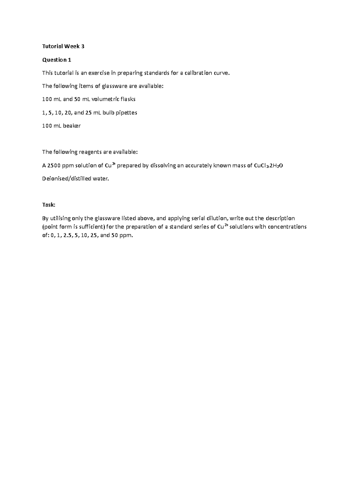 Tutorial 20230320 - work - Tutorial Week 3 Question 1 This tutorial is ...