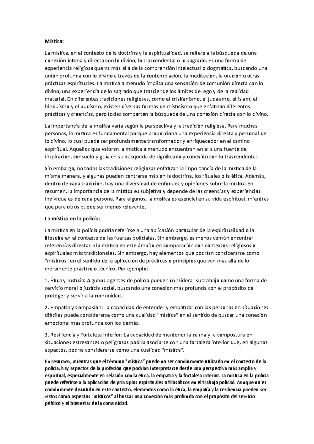 Mística - porque es importante la musica - Mística: La mística, en el ...