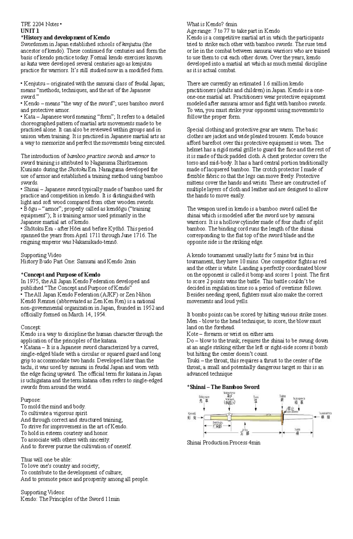 PATH FIT MOVEMENT EDUCATION NOTES TPE 2204 Notes UNIT 1 History path-fit-movement-education-notes-tpe-2204-notes-unit-1-history
