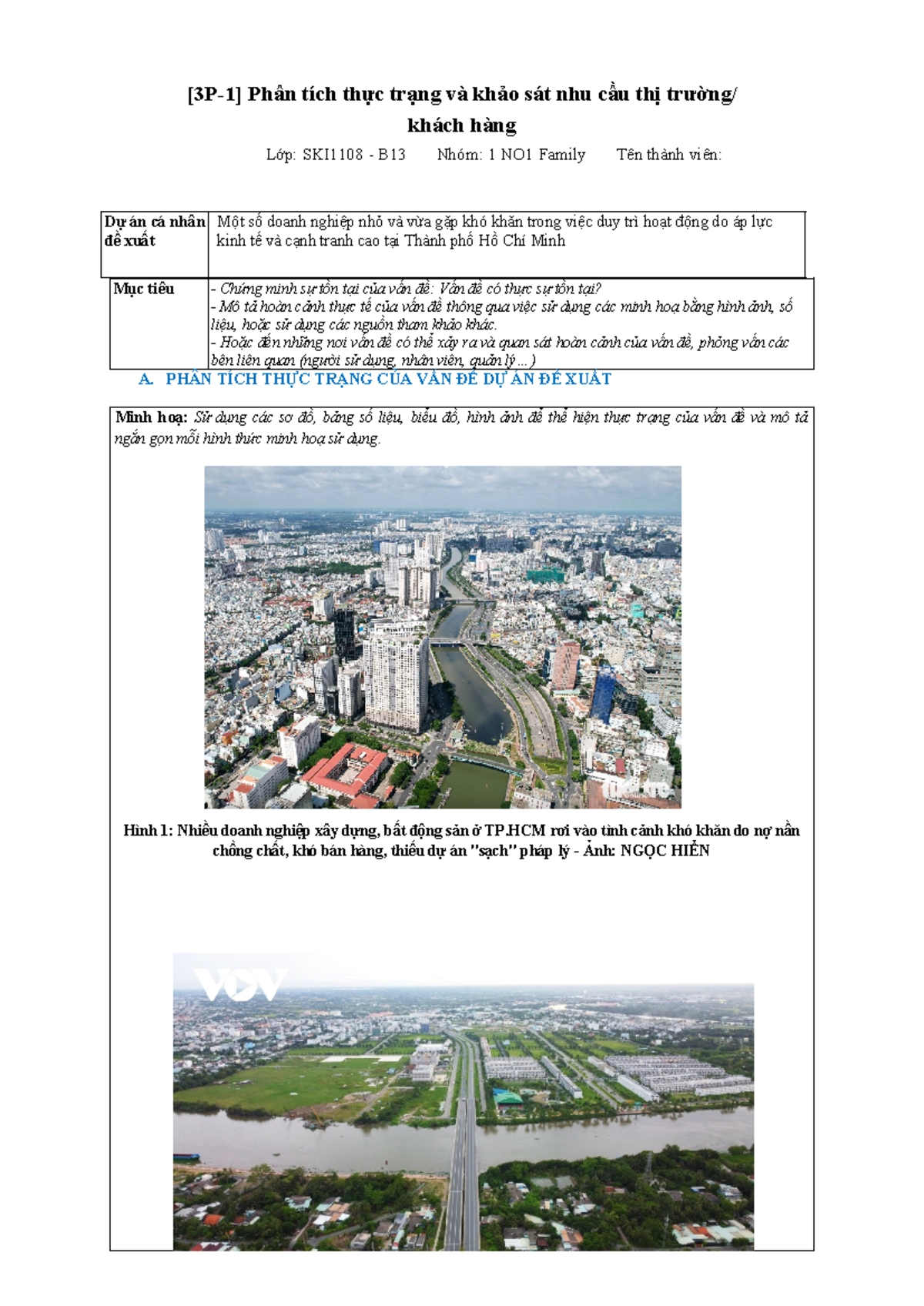 3P1 2 - Project Design - [3P-1] Phân tích thực trạng và khảo sát nhu ...