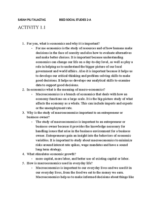 Rizza Relos quiz no - Quiz - 2pts each 1. It refers to a situation ...