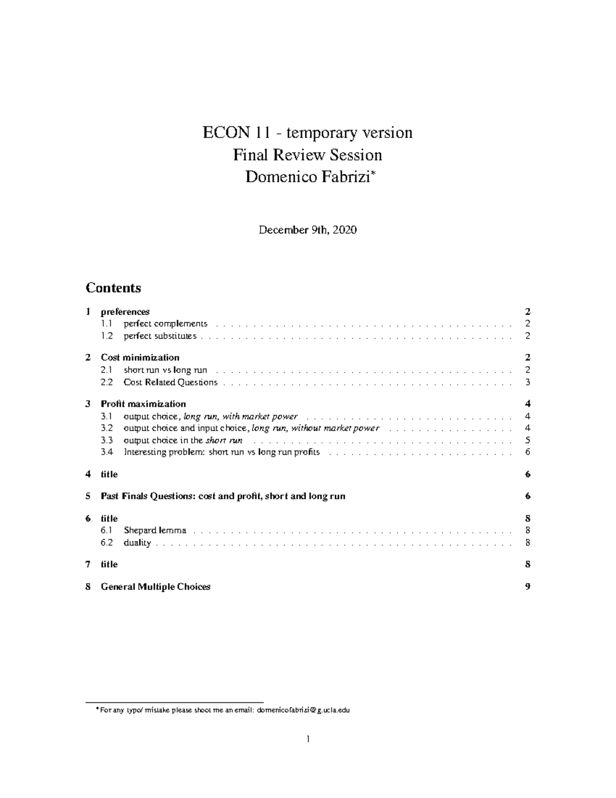 Econ11 review session final 2021 - ECON 11 - temporary version Final ...