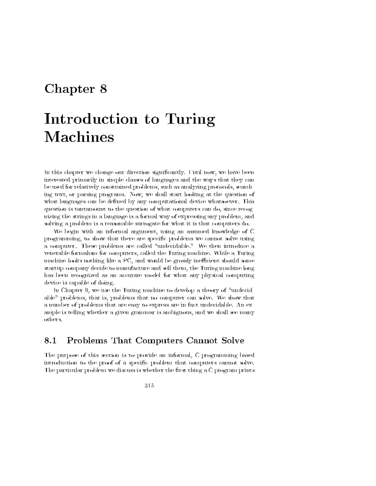 Module 5 - Chapter Intro duction to Turing Machines In this chapter we ...