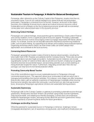 SDG Essay - Addressing Poverty and Hunger in the Philippines: A Path ...