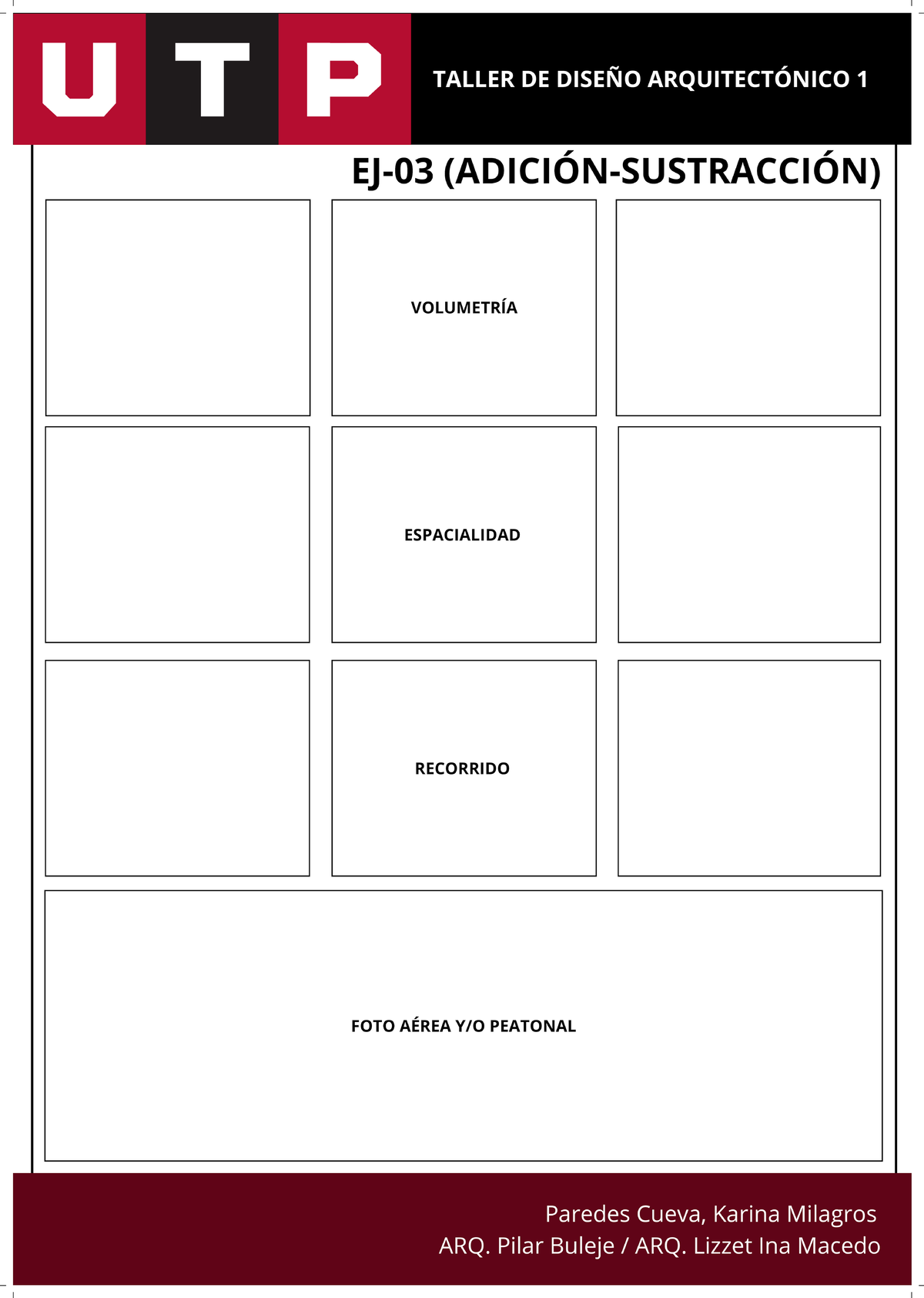 Panel Arquitectonico- A2 - Taller Arquitectonico - Studocu