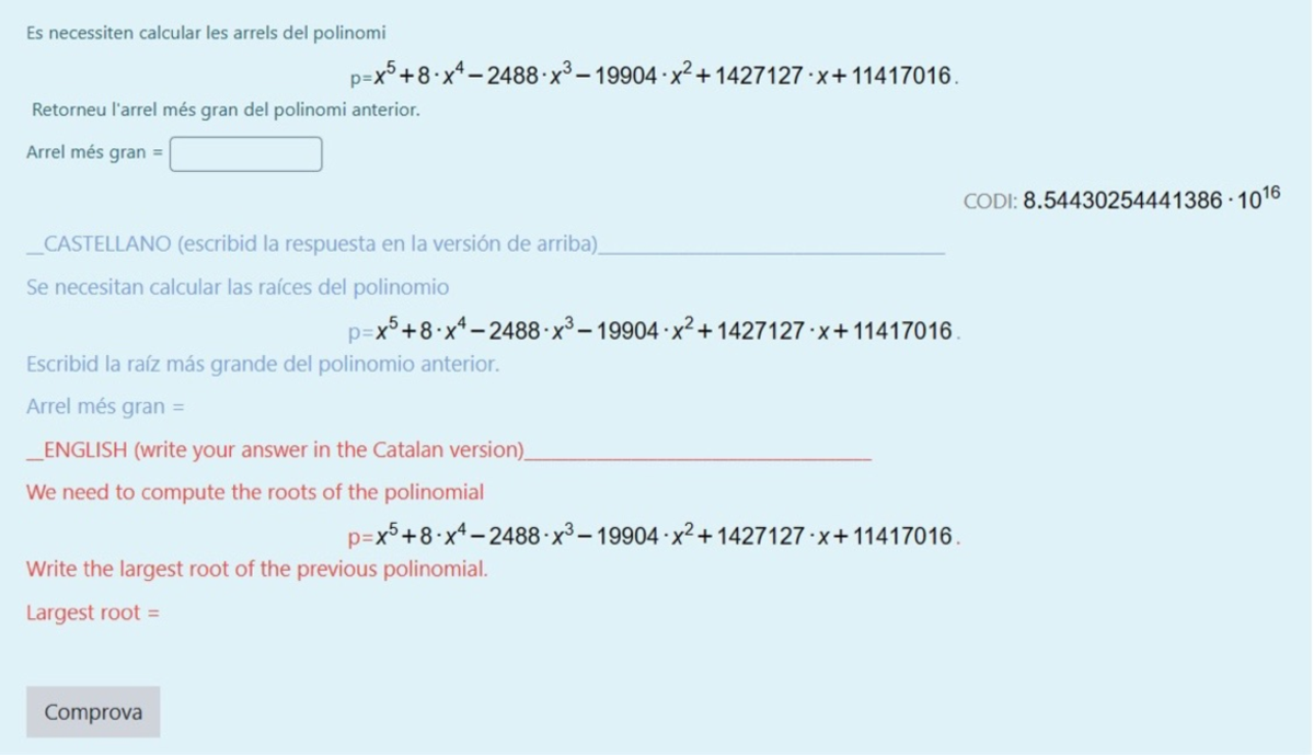 Matlab 1 CNED - Examen 5 - Enunciado - Cálculo Numérico y Edos - Studocu