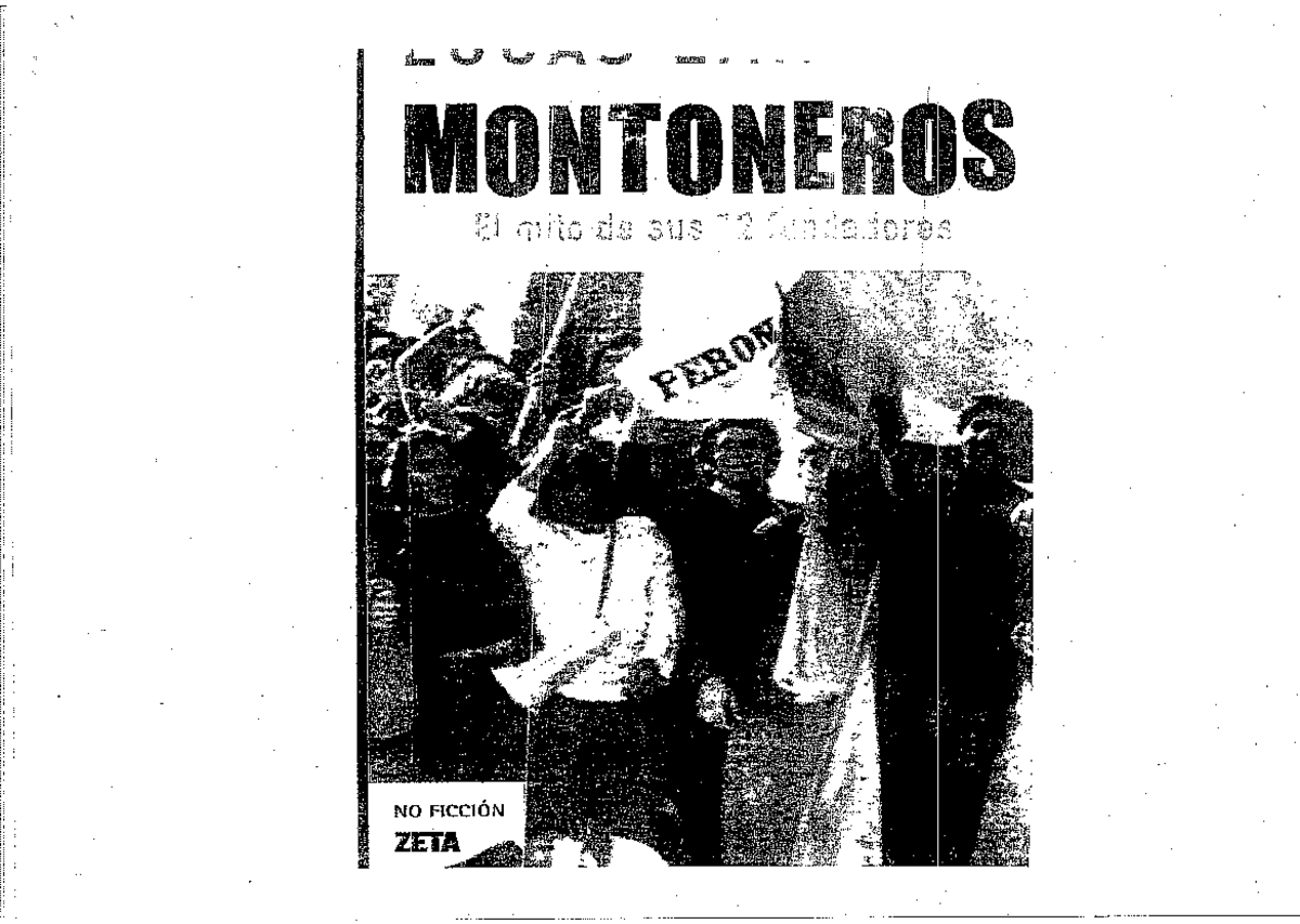 Lanusse, Lucas - Montoneros (Selección) - Identidad Estady Sociedad en ...