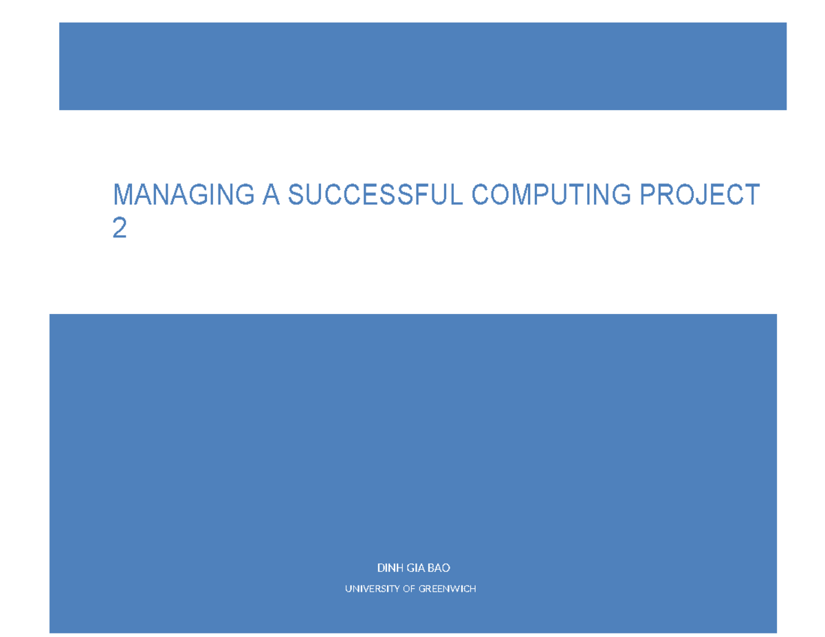 Dinh Gia Bao Manage Project ASM2 converted - Project Management - FPT ...