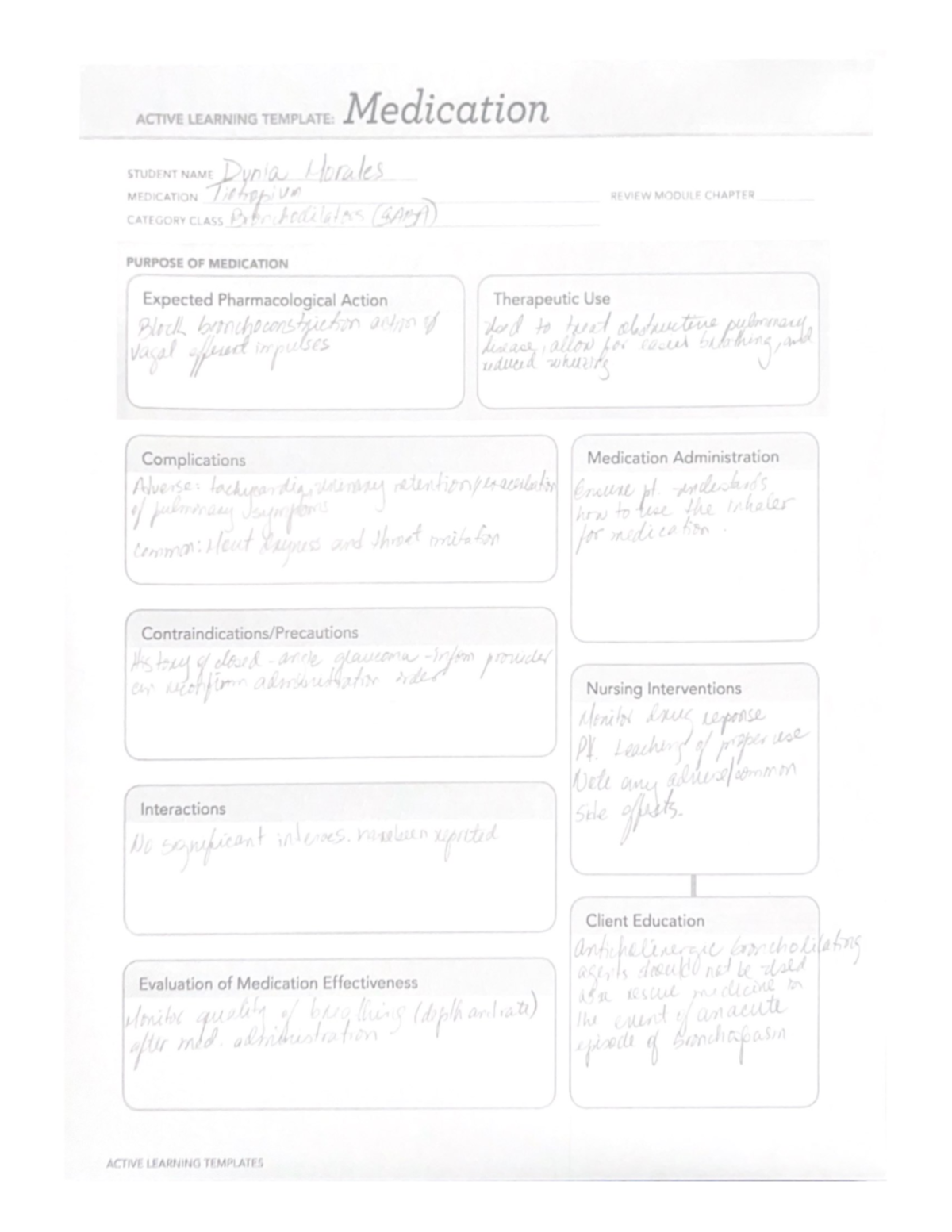 Medication 2 - ATI MEDS ADMINISTRATION - PAS1823 - Studocu