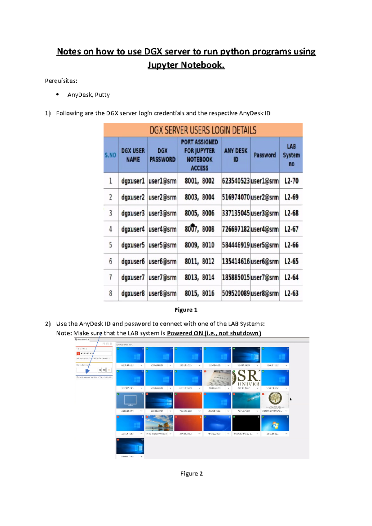 Notes On How To Use Dgx Server To Run Python Programs Using Jupyter 2946