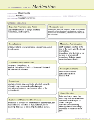 Comprehensive ati template - NURSING 503A - LASC - Studocu