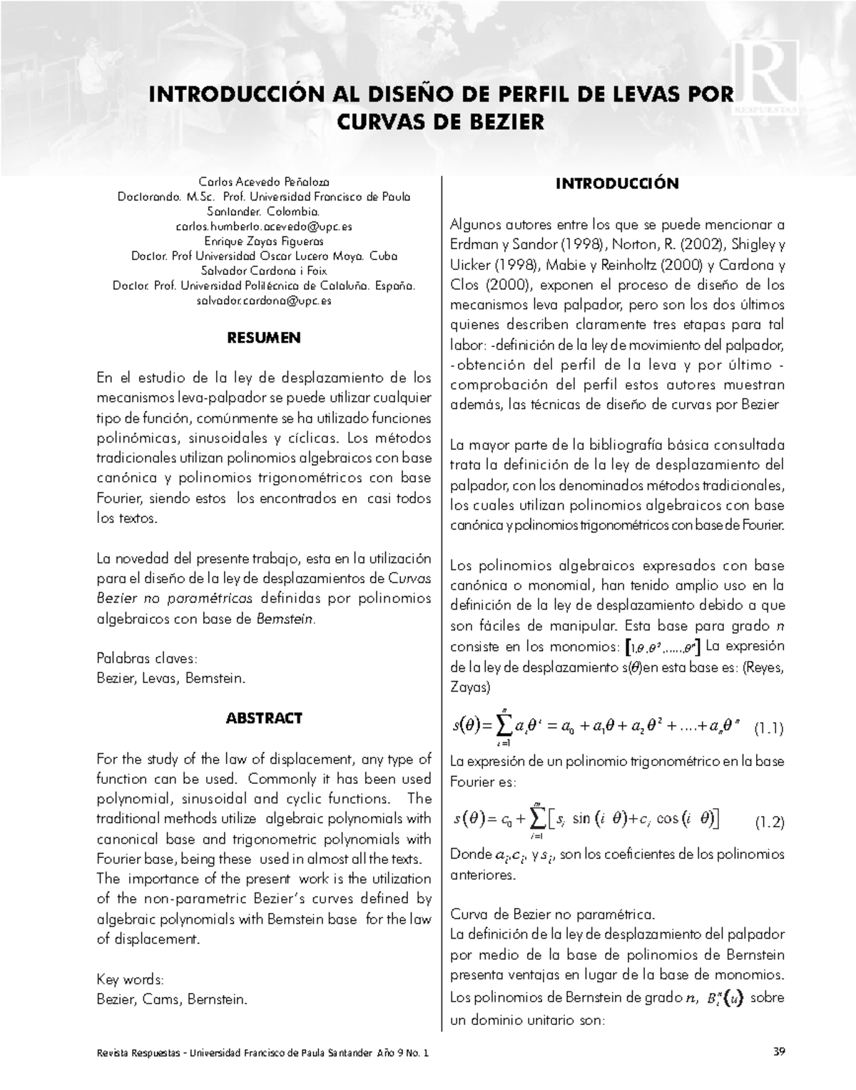 Dialnet-Introduccion Al Diseno De Perfil De Levas Por Curvas De Bezi ...