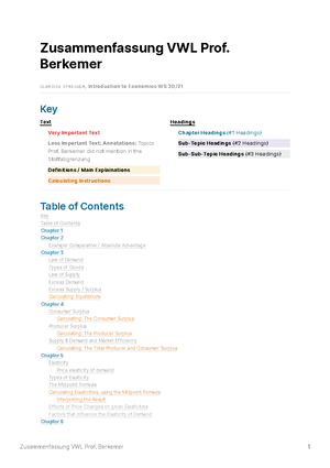 Probeklausur 1 mit Lösung VWL - Hochschule Heilbronn Max-Planck-Str. 39 74081 Heilbronn Prof. Dr ...