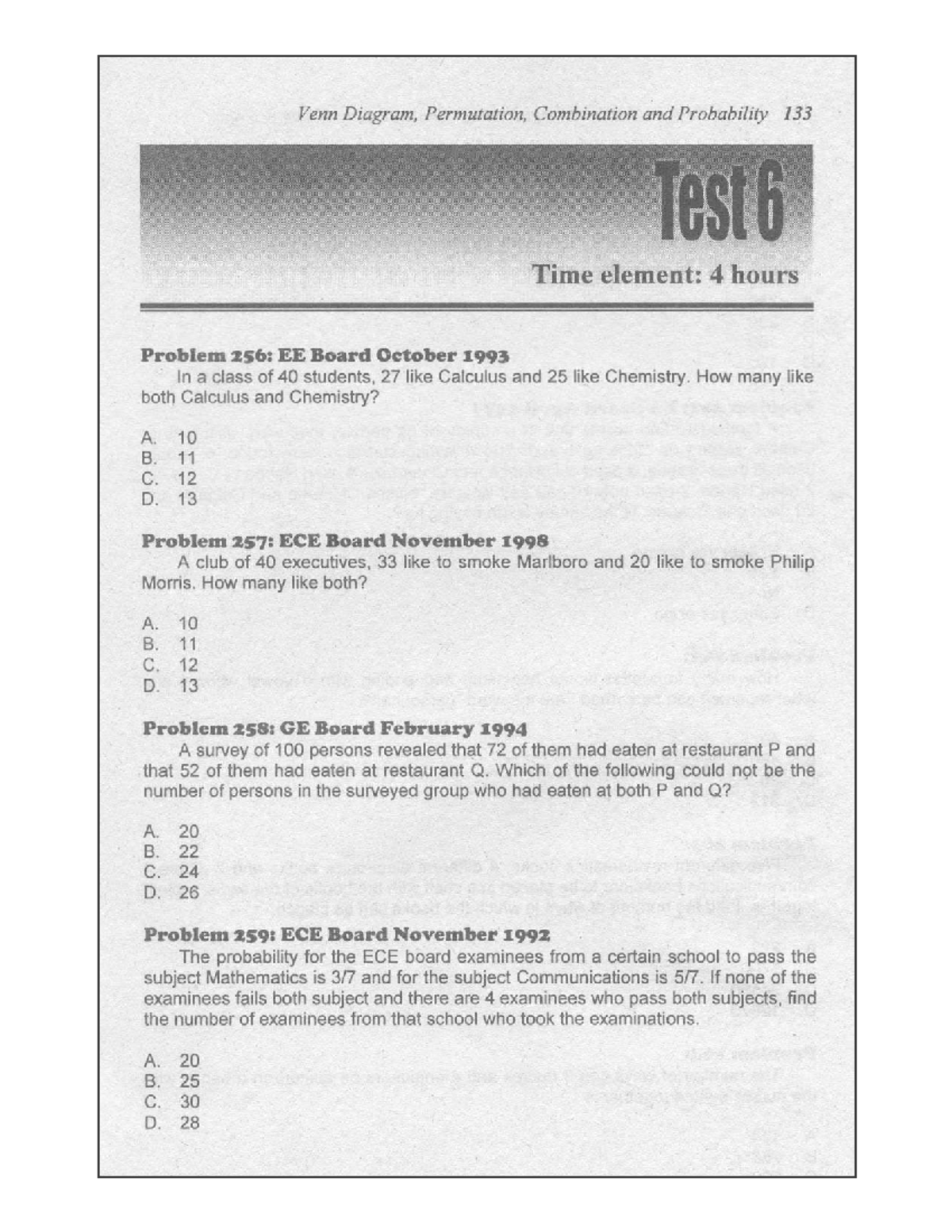 Test 6 - math - Business Administration 2 - Studocu