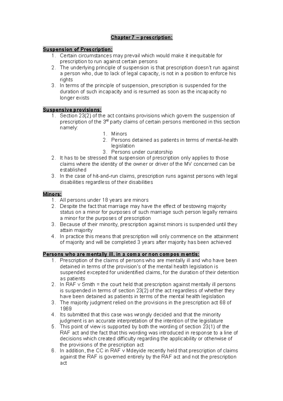 Chapter 7- 3rd party - Lecture notes 7 - Chapter 7 – prescription ...