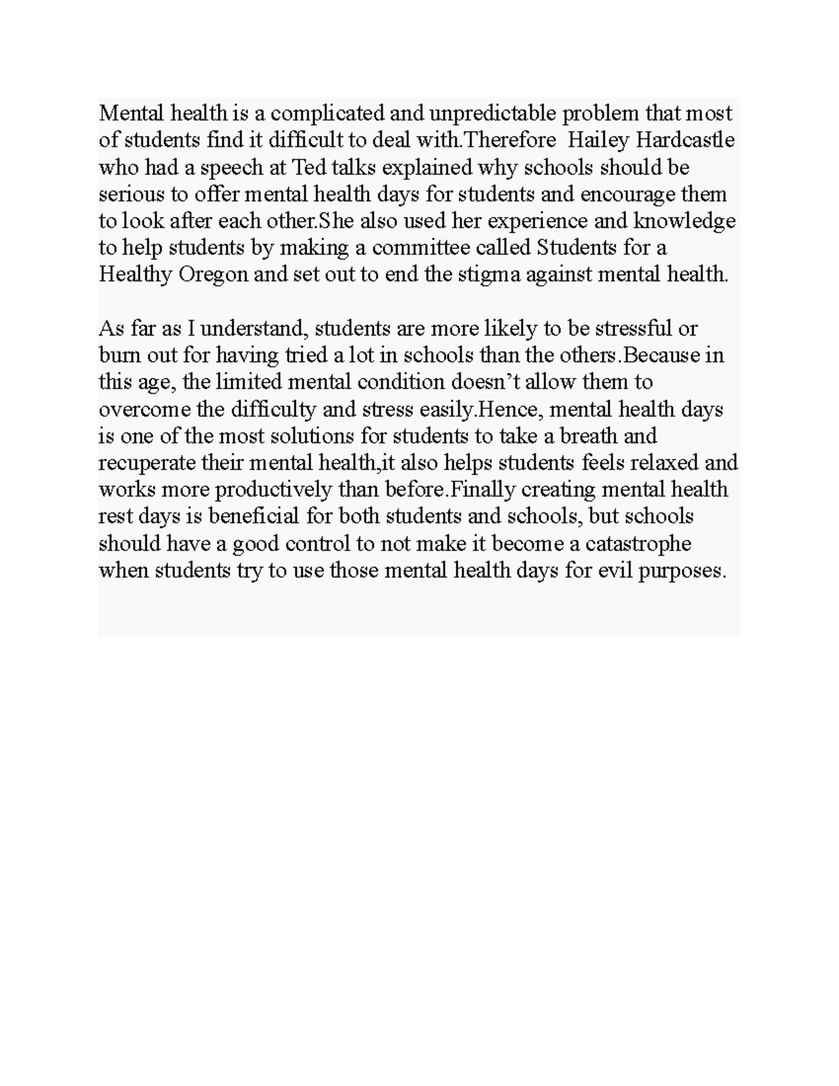 Mental health - Tài liệu - Mental health is a complicated and ...