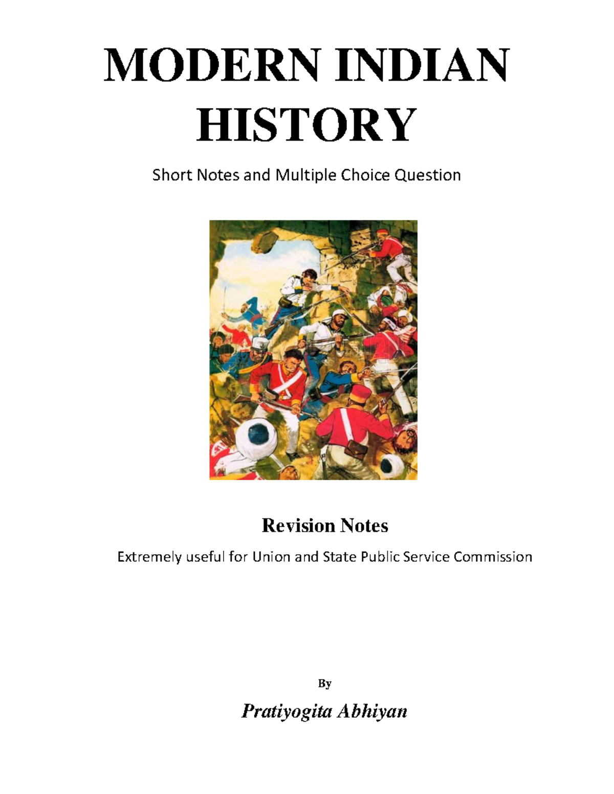 Modern india pratiyogita - MODERN INDIAN HISTORY Short Notes and ...