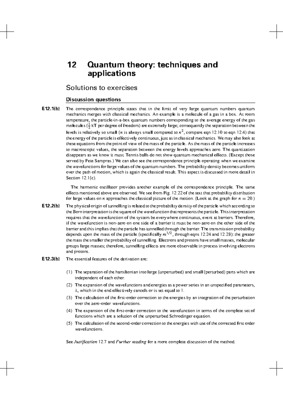 Chap12 - lectures - 12 Quantum theory: techniques and applications ...