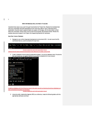 CS 305 Written module 2 hw - 1 CS 305 Module Two Written Assignment Template Zach Shackleton ...