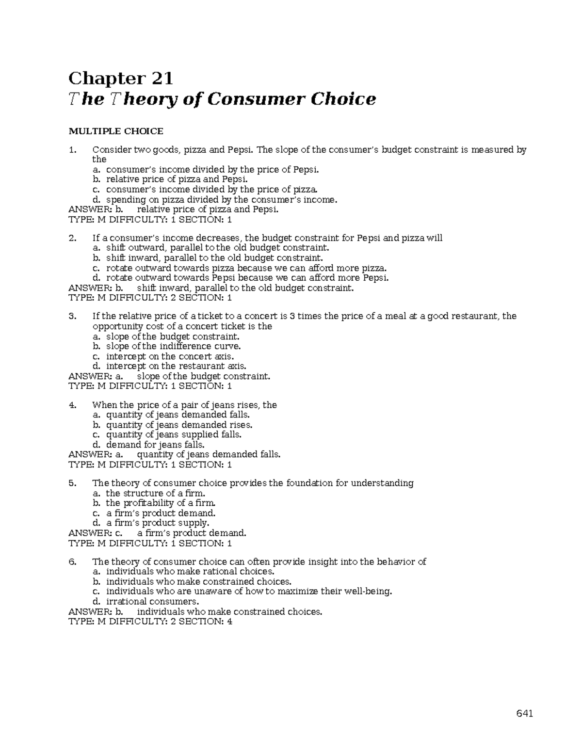 [123doc] - chapter-21-the-theory-of-consumer-choice-ppt - Chapter 21 ...