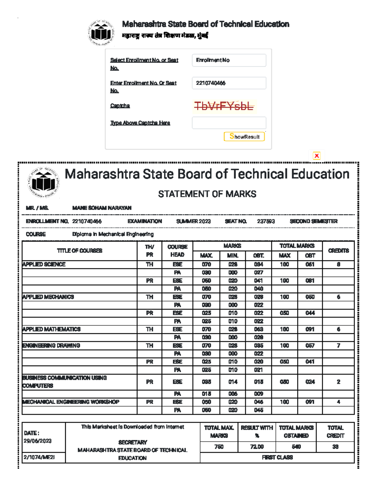 Msbte.org - Msbte - Maharashtra State Board of Technical Education ...