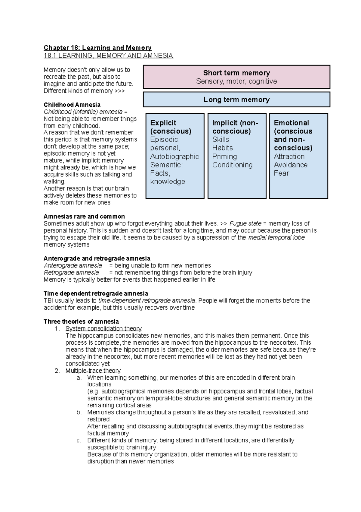 Clinical Neuropsychology book summary (7 chapters) - Chapter 18 ...