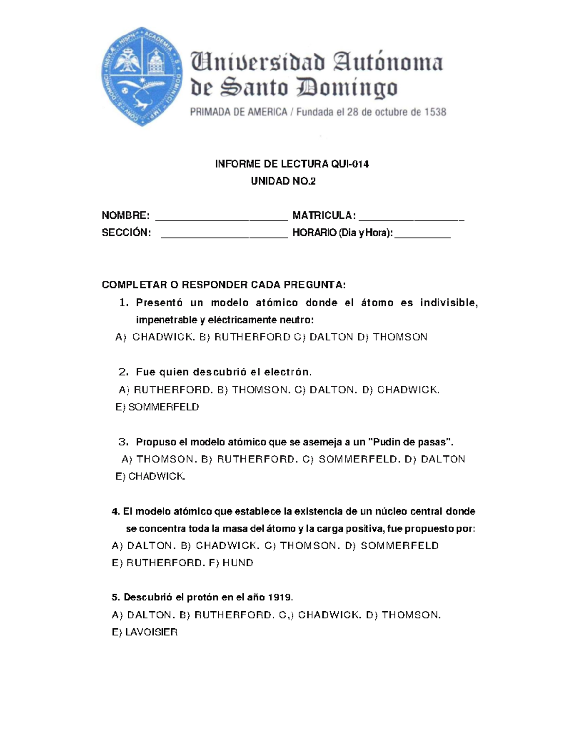 Quimica Unidad II - Apuntes de química maestro Ramón Regalado - INFORME ...