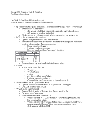 Bio lab 1 - lab report - Earthworm Action Potentials ABSTRACT In this ...
