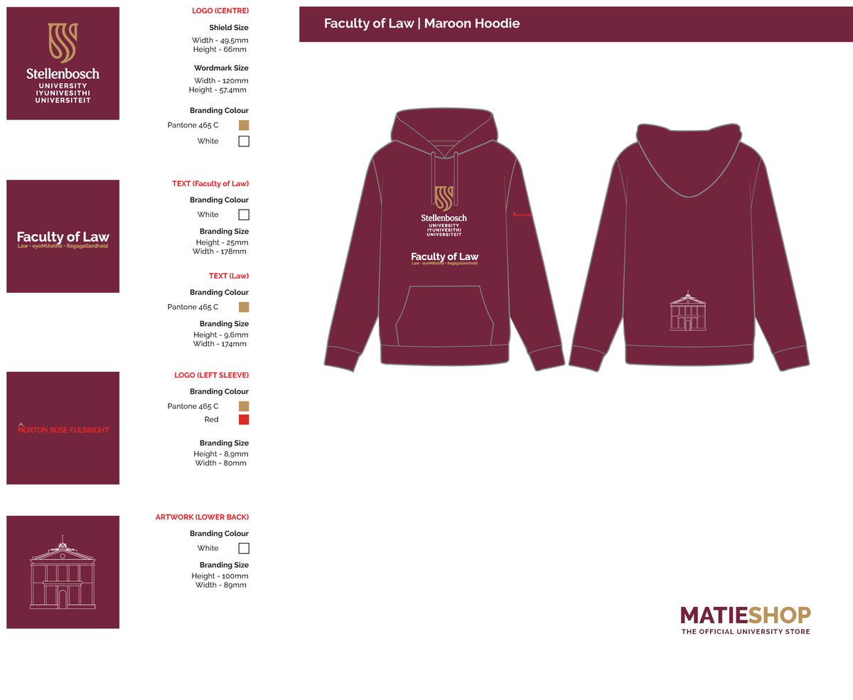 Faculty of Law Maroon Hoodie copy - Faculty of Law | Maroon Hoodie ...