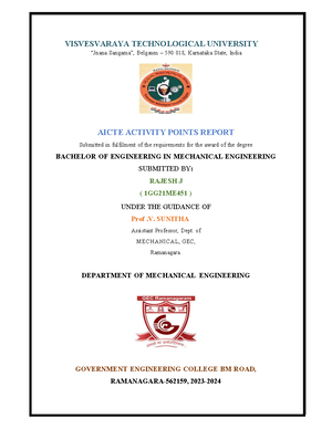 Tourism-2 - AICTE Activity - VISVESVARAYA TECHNOLOGICAL UNIVERSITY ...