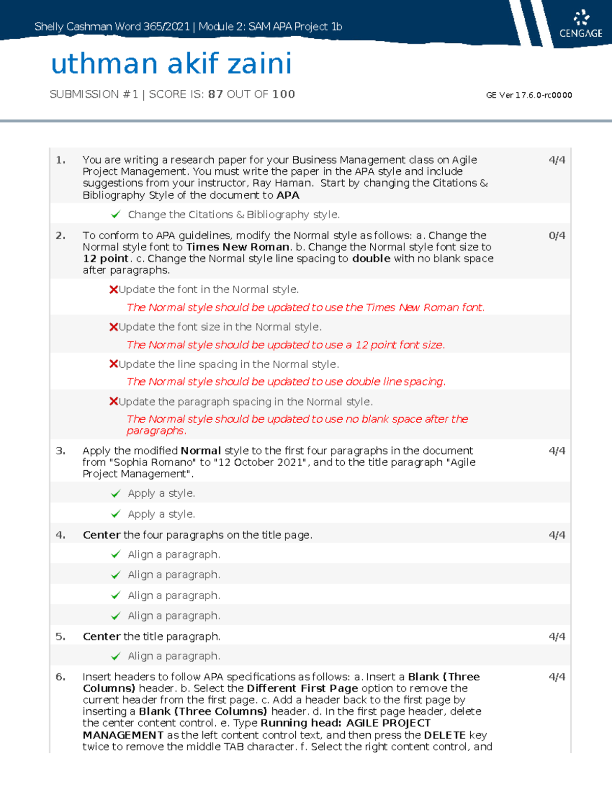 SAM WD365 2021 APA 2b Uthman akif Zaini Report 1 - uthman akif zaini ...