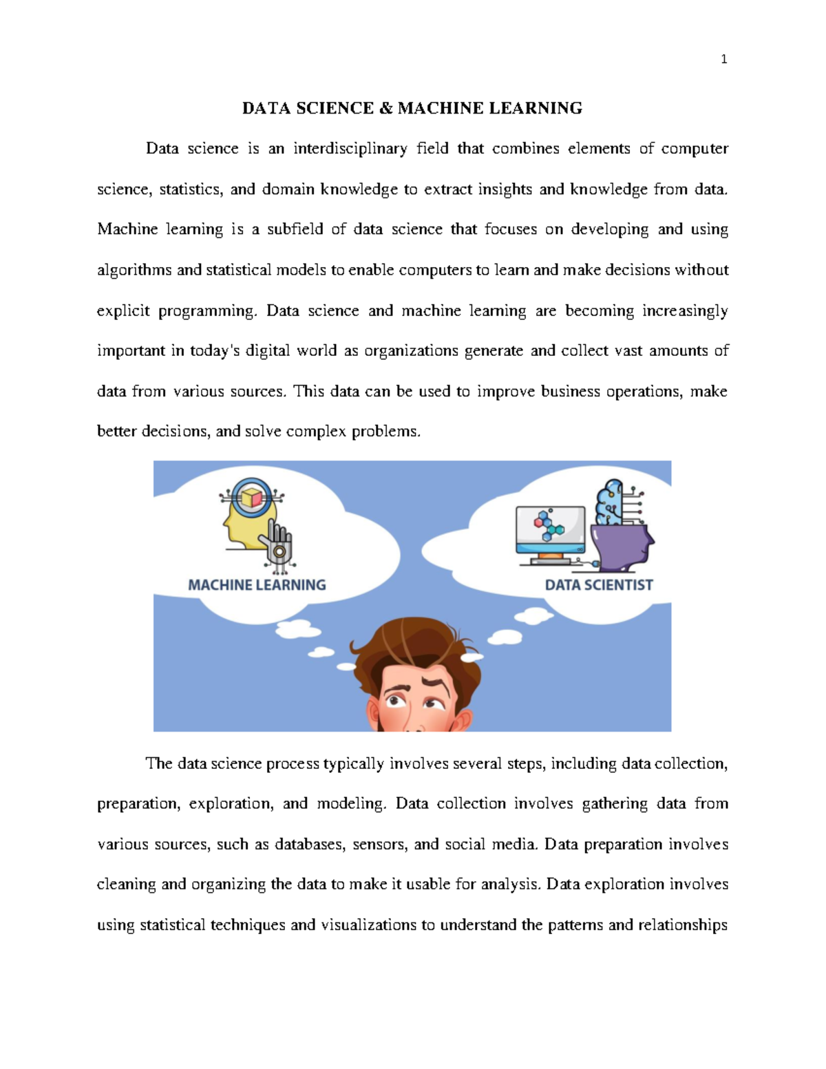 DATA Science - You best choice for this - 1 DATA SCIENCE & MACHINE ...
