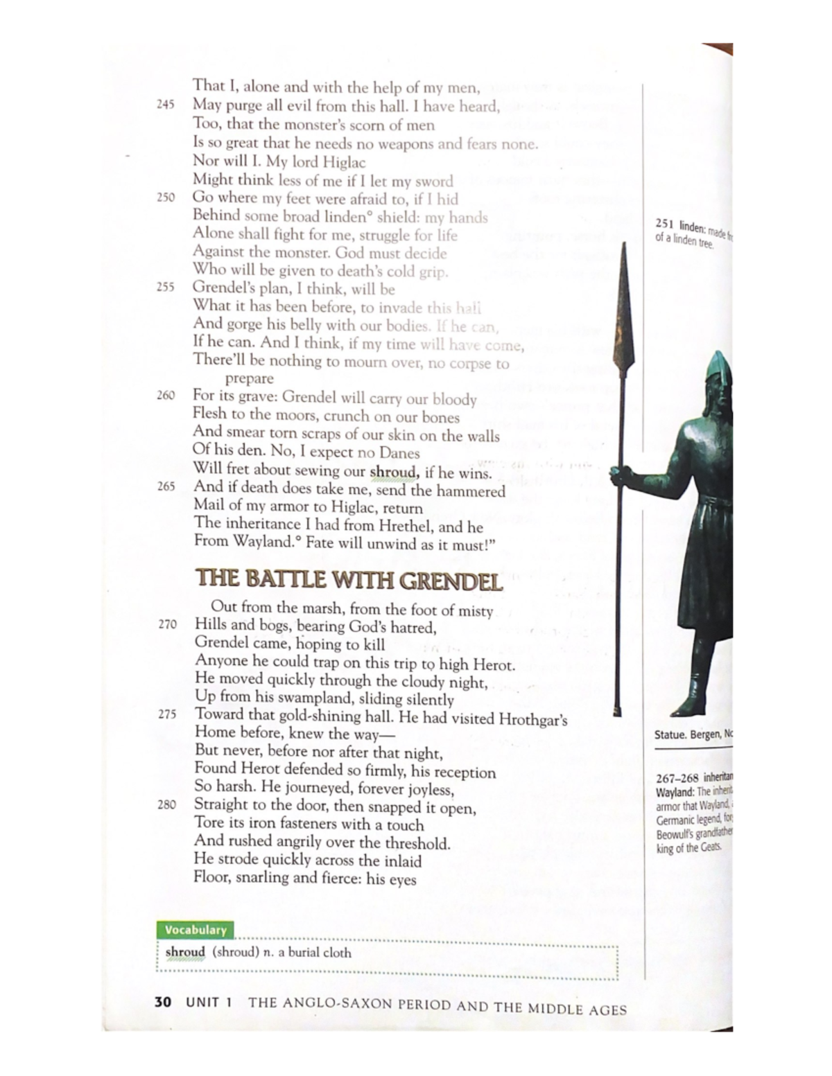 Beowulf-Battle with Grendel text - MATH 310 - Studocu