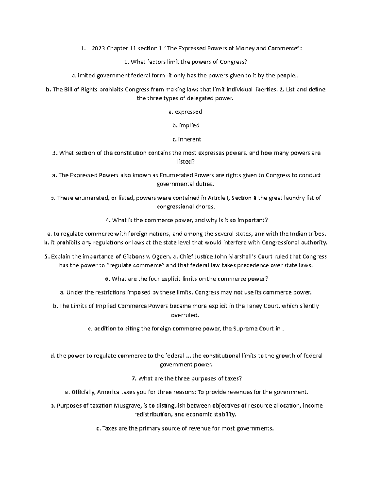 Chapter 11 section 1 - You also need this. - 2023 Chapter 11 section 1 ...