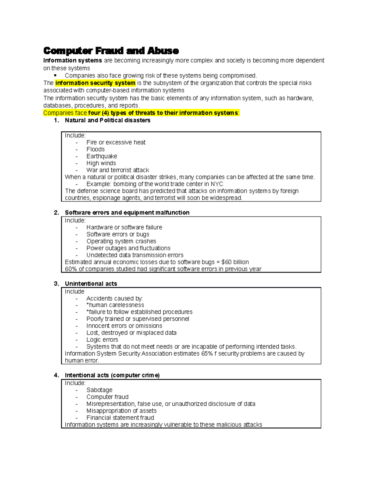 Computer Fraud and Abuse Accounting Information System - Computer Fraud ...