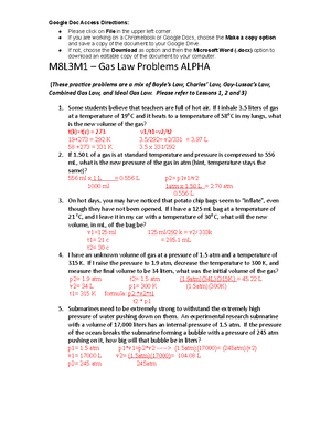 Module Nine Lesson Four Assignment - Name ...