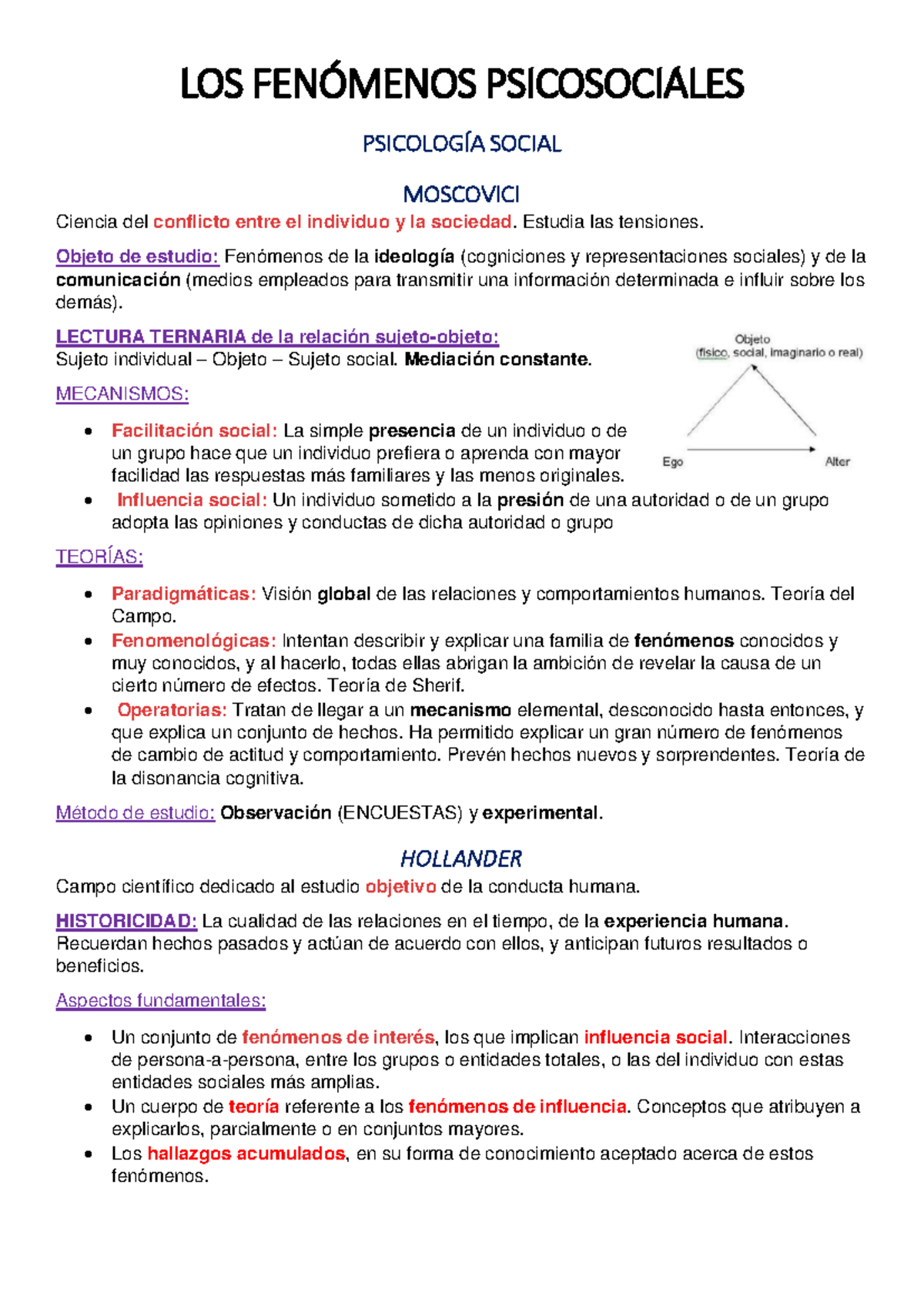 Fenomenos Psicosociales Referencia - LOS FENÓMENOS PSICOSOCIALES ...