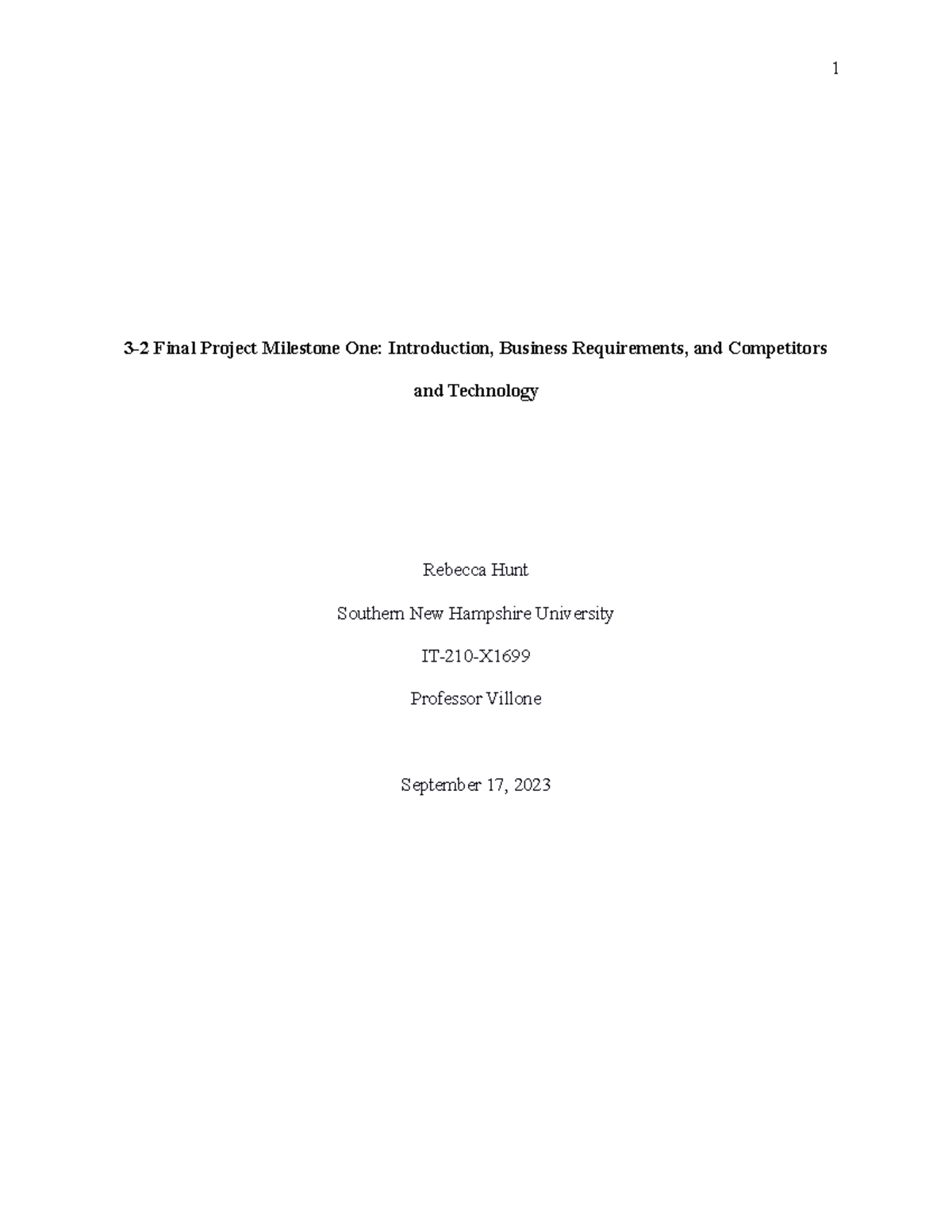 IT 210 Final Project Template (Repaired) - 1 3-2 Final Project ...