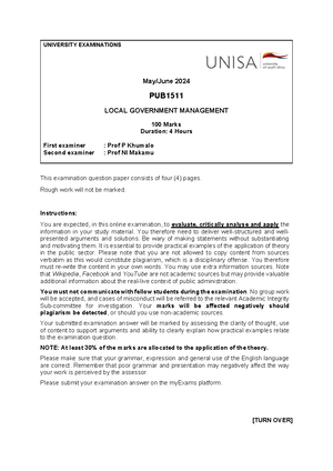 PYC2613 Portfolio of Evidence - COVER PAGE Name & Surname: Mamolifi ...