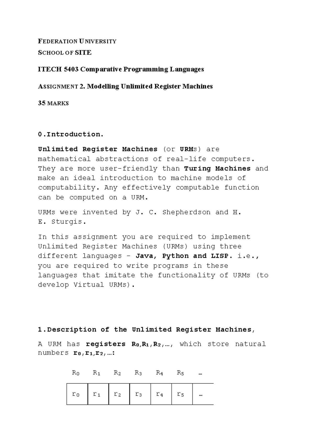 5946364 1283958610 3511653109208 - FEDERATION UNIVERSITY SCHOOL OF SITE ITECH 5403 Comparative ...