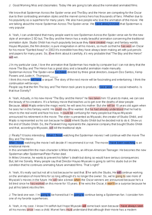 Homework la casa - Homework - "La casa" - Reading comprehension 1. How ...