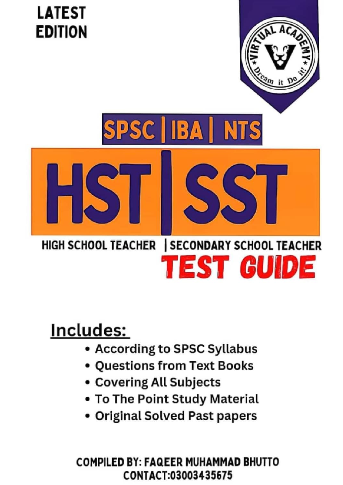 SST Test Book - Mcqs 1 - Technical English - Studocu