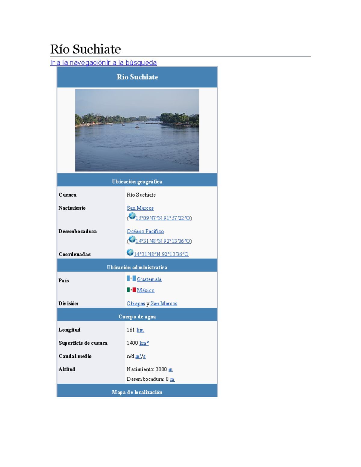 Río Suchiate - afddsaf - Río Suchiate Ir a la navegación Ir a la ...