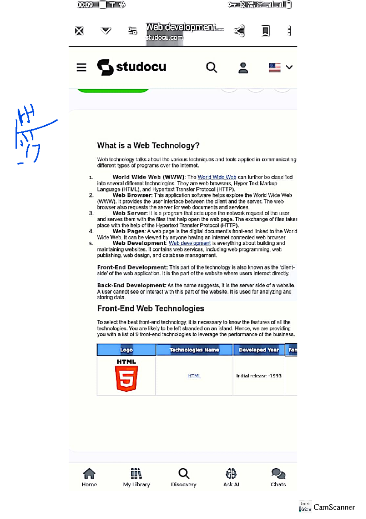 Web notes - Web developmen t - Web development studocu studocu I What ...