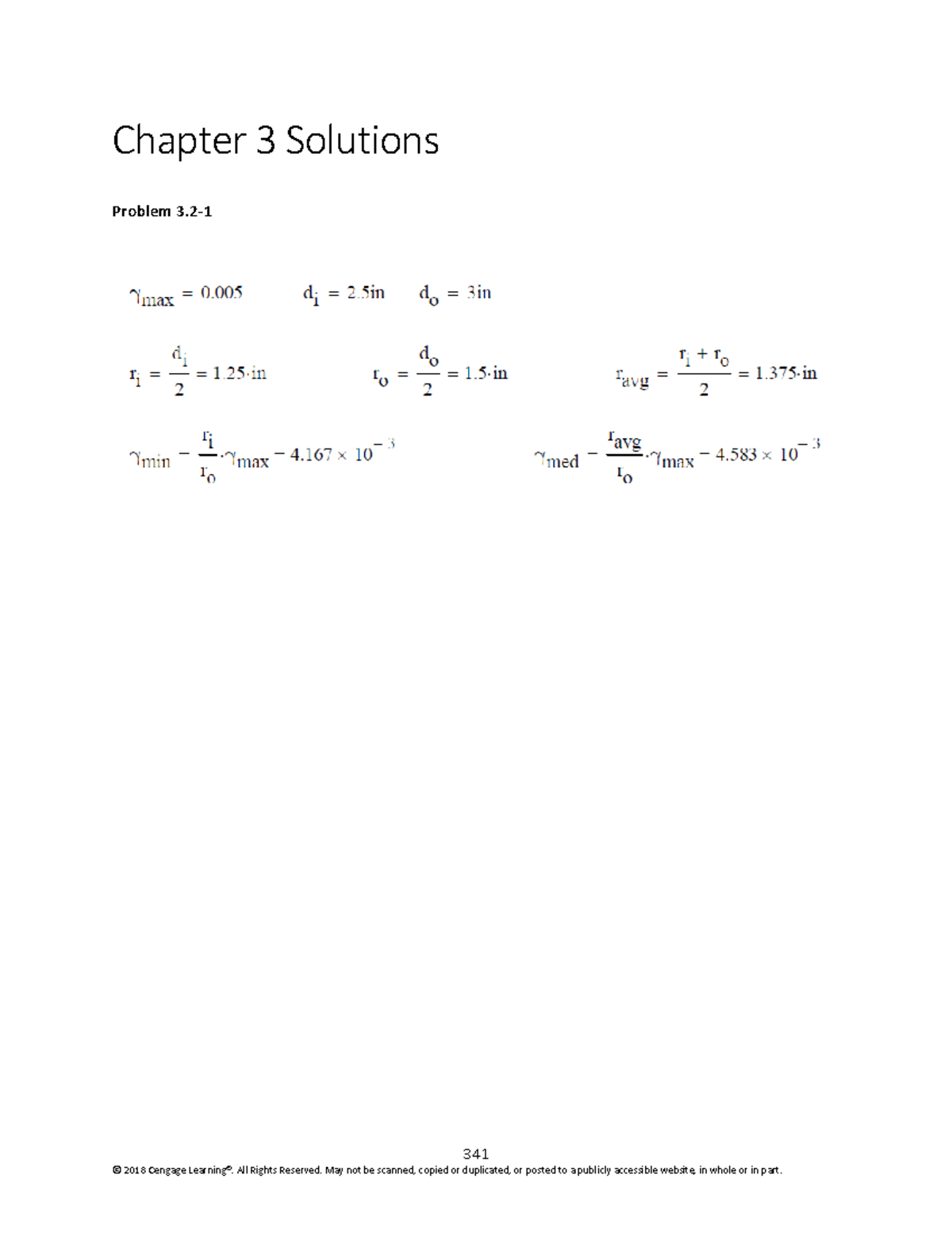 Ch03 - solution - Mechanics of materials - Chapter 3 Solutions Problem 3- Problem 3. Lug Wrench ...