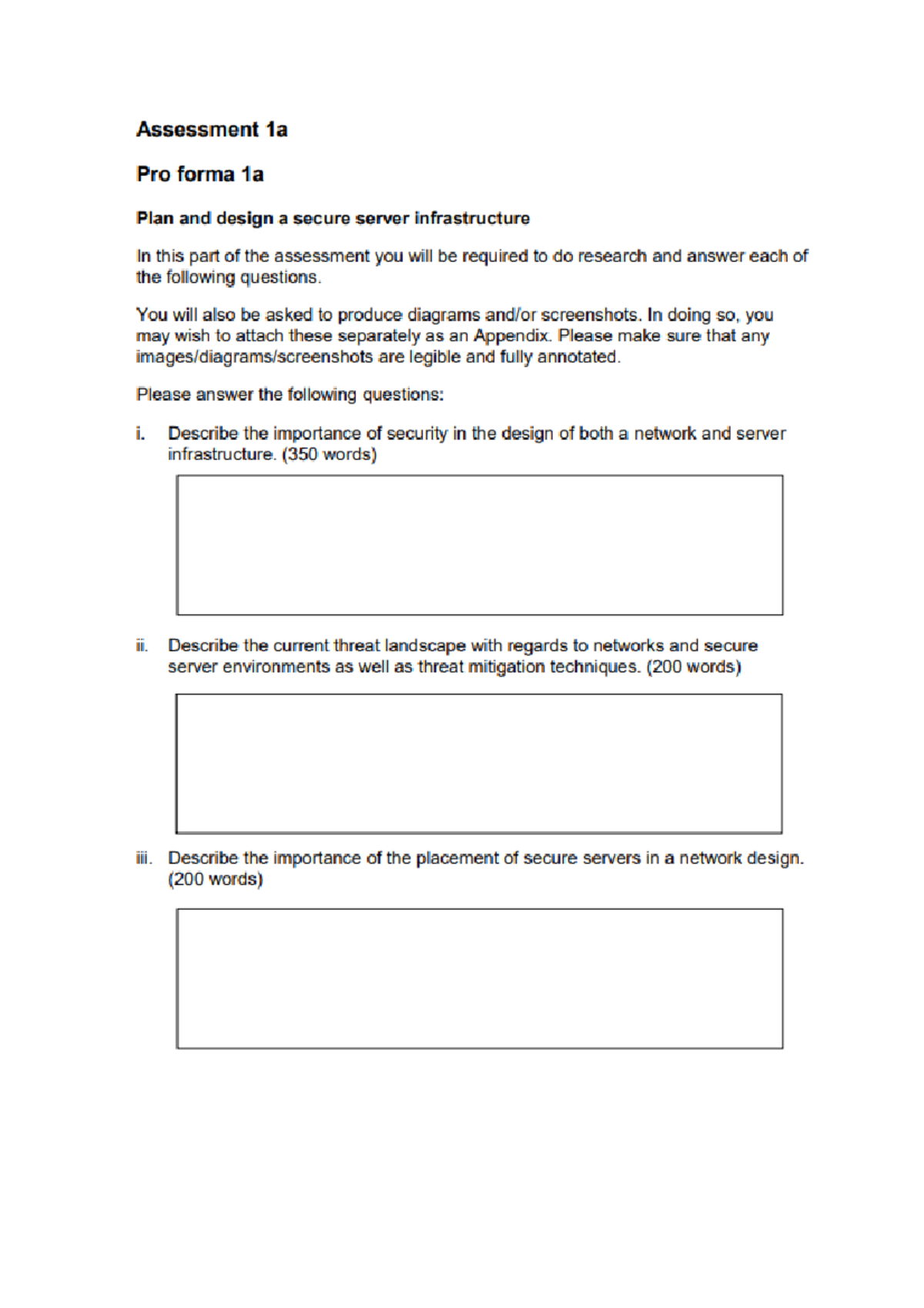 Final Assessment - Studocu