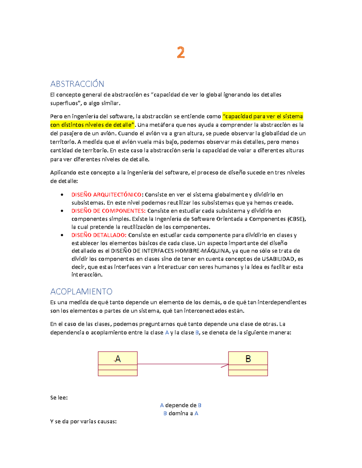 Abstracción Resumen - ABSTRACCIÓN El concepto general de abstracción es ...
